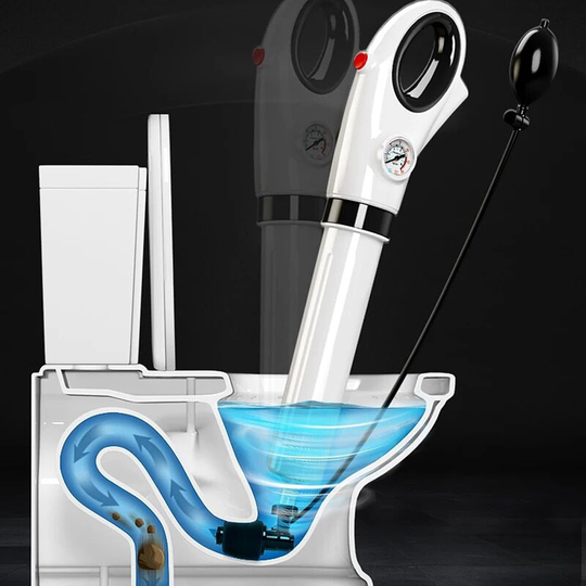 Buy Ultra High Pressure Multi-Function Toilet Plunger with 4 Plunger ...