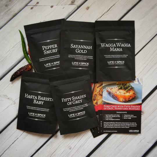 Buy The World Five Rub Collection With Recipe Cards Online
