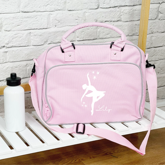 Buy Ballerina With Stars Personalised Dance Kit Bag online