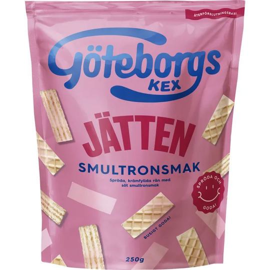 Köp Göteborgs kex 2 x Kex Jätten Smultron