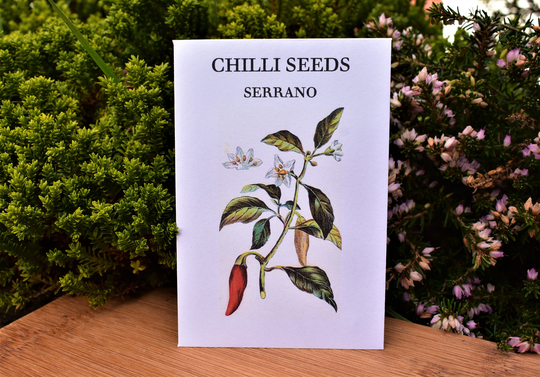 Buy Chilli Seed Packets - Personalisable Seed Packets | Seeds Favours ...