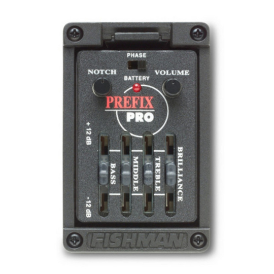 Buy Fishman Prefix Pro Onboard Preamp With Wide Pickup online ...