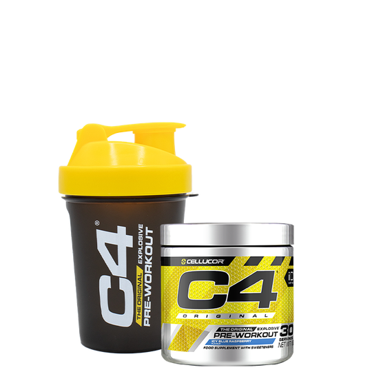 Köp C4, 30 servings + shaker 400 ml Online