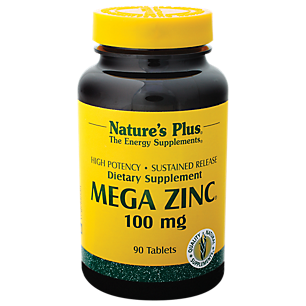Buy Mega Zinc - High Potency - Sustained Release - 100 MG (90 Tablets ...