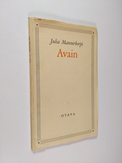 Buy Juha Mannerkorpi : Avain online