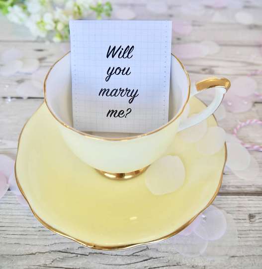Buy Will You Marry Me? Proposal Tea Gift Set Online
