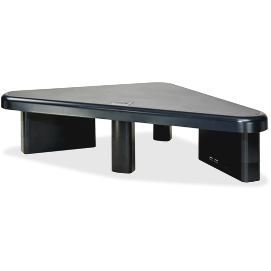 Buy DAC Stax Ergonomic Height Adjustable Corner Monitor Stand with 2 ...