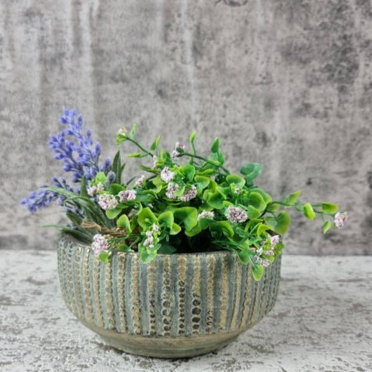 Buy Distressed Concrete Pot Online