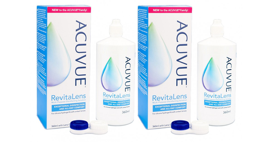 Buy Acuvue RevitaLens 2 x 360 ml with cases online