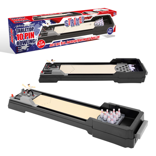 Buy Global Gizmos 55689 Tabletop 10 Pin Bowling Game Online