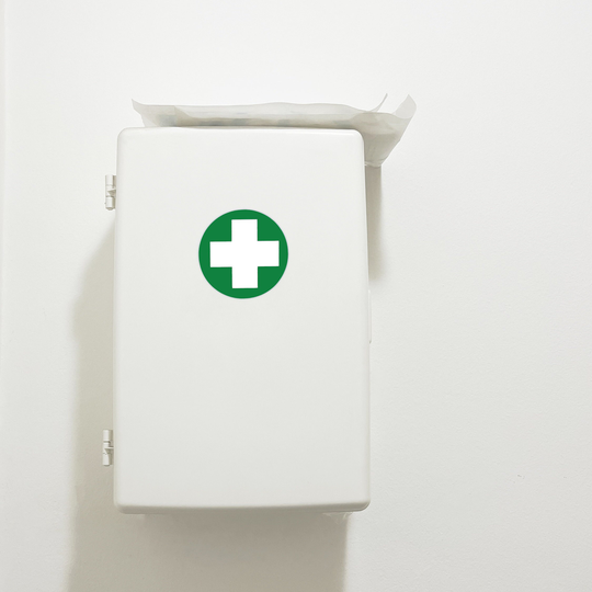 Buy Green Cross Decal, First Aid Box Sticker, Vinyl Medicine Cabinet ...