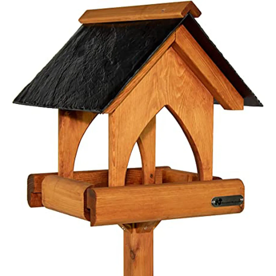 Buy Riverside Woodcraft Gothic Bird Table online | Jeelabs.com