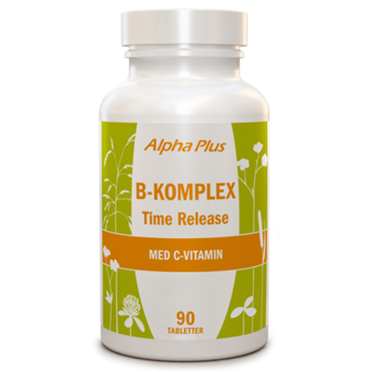 Köp Alpha Plus B-Komplex Time Release 90 tabletter Online