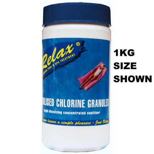 Buy (1kg) Relax Chlorine Granules Online