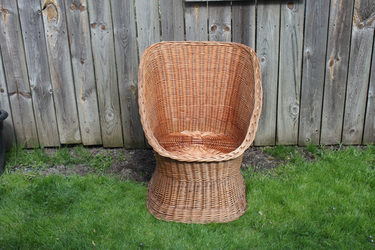 Buy Vintage Wicker Bucket Chair online