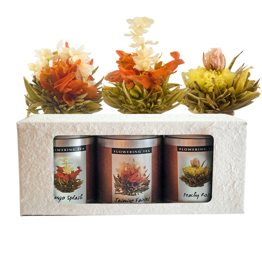 Buy Flowering Tea Triple Selection Gift Box Online