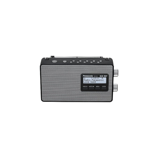 Buy Panasonic RF-D10EB-K, DAB, DAB+, FM Portable Radio (European 2-Pin ...