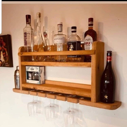 Buy Wall Mounted Wine Gin Rack online