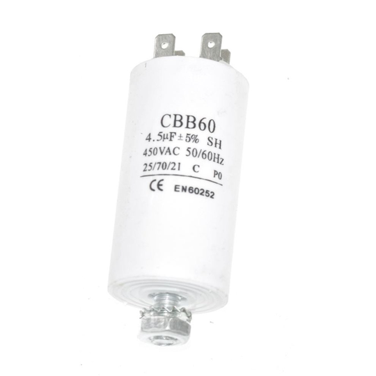 Buy Universal 4.5UF Microfarad Appliance Motor Start Run Capacitor online