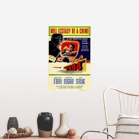 Buy "1984 (1956)" Poster Print - Multi-color online