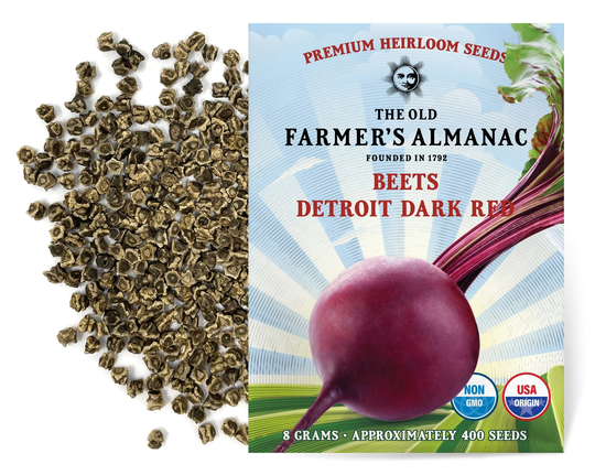 Buy The Old Farmer's Almanac Heirloom Beet Seeds | Detroit Dark Red Online