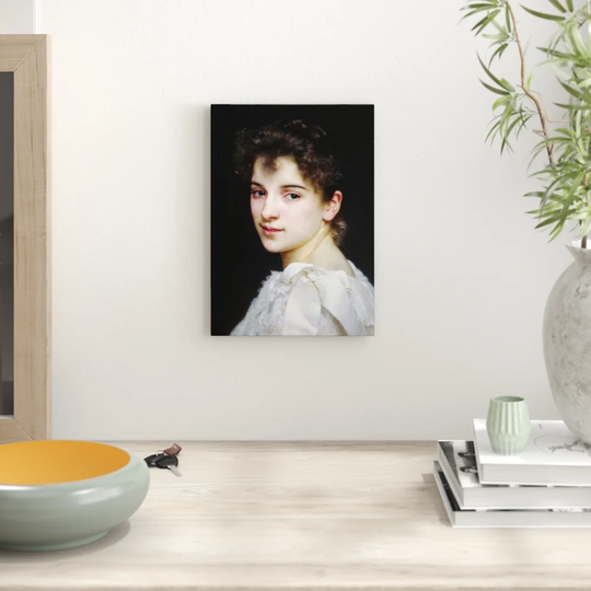 Buy 'Gabrielle Cot' by William Adolphe Bouguereau Graphic Art online ...