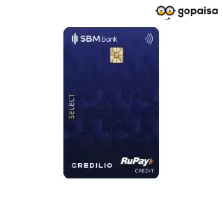 SBM Credilio Credit Card Apply Offer: Rs.800 GoPaisa Rewards