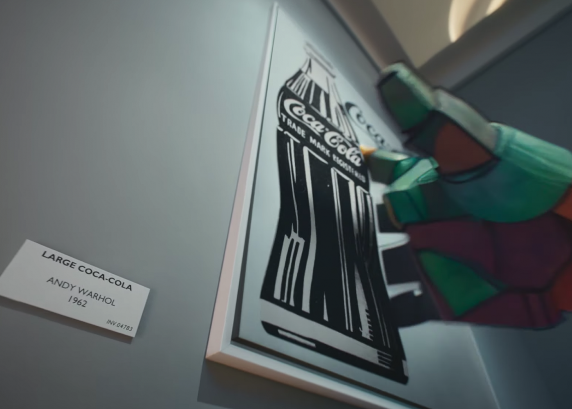 El arte cobra vida de forma literal en este spot de Coca Cola - Gràffica