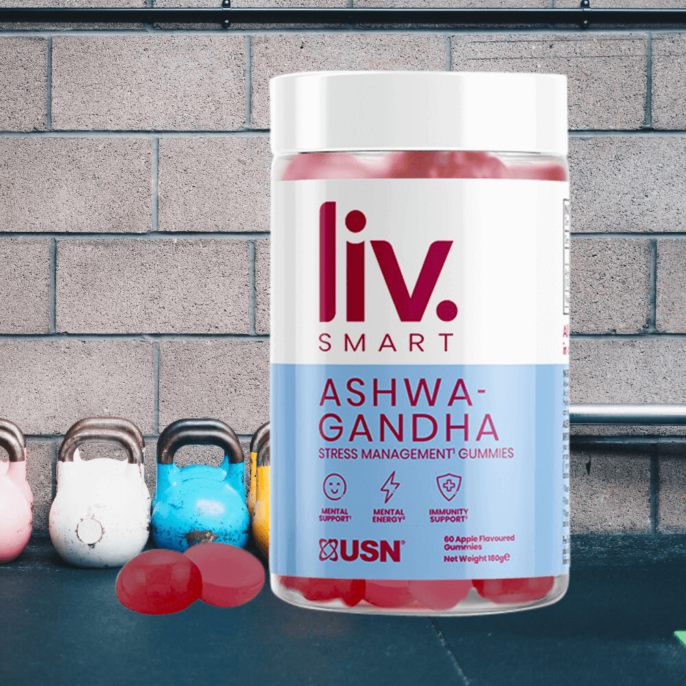 USN Liv.Smart Ashwagandha Gummies (60) Apple - Vitamins, Minerals ...