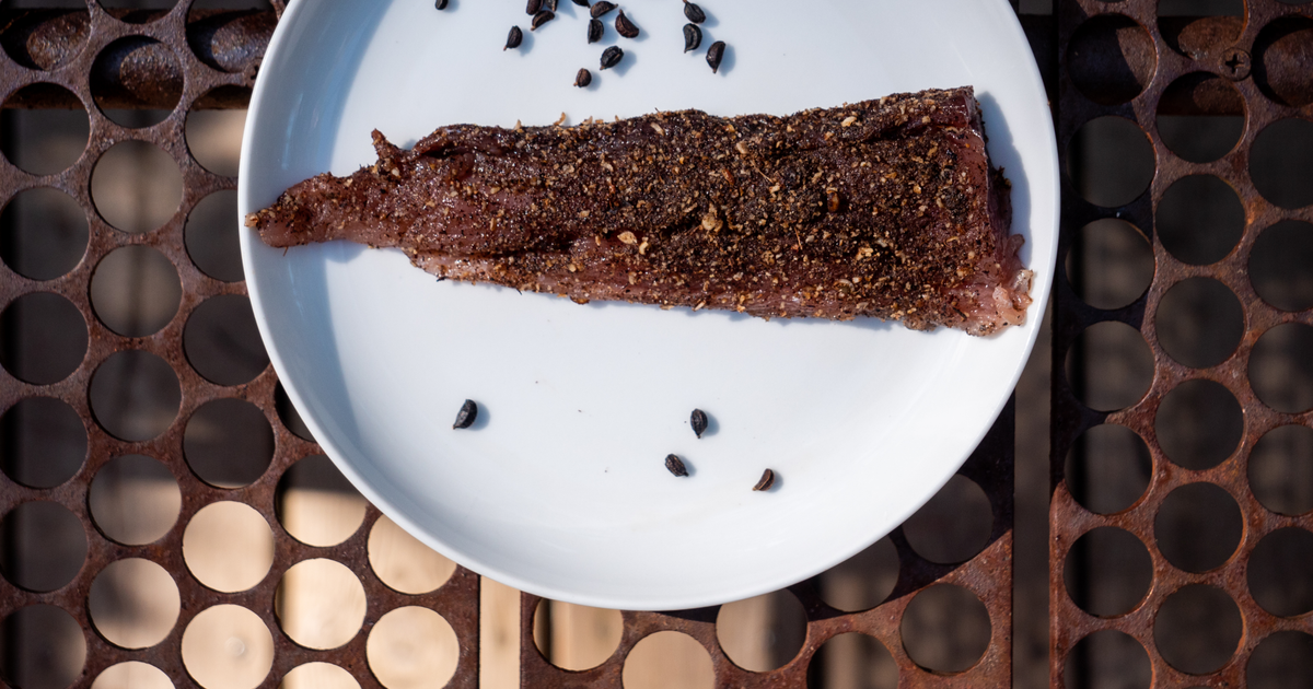 Bonite séchée au poivre - Recette idéale pour l'apéro