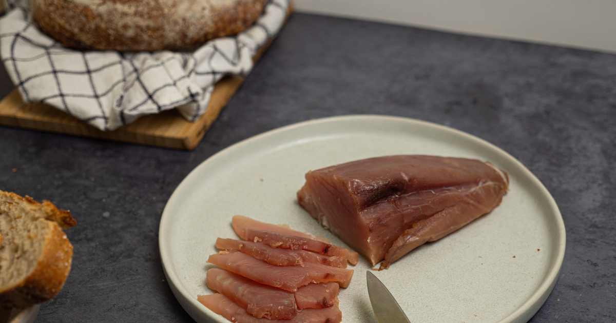 Une recette de houmous de thon fumé, alternative au saumon.