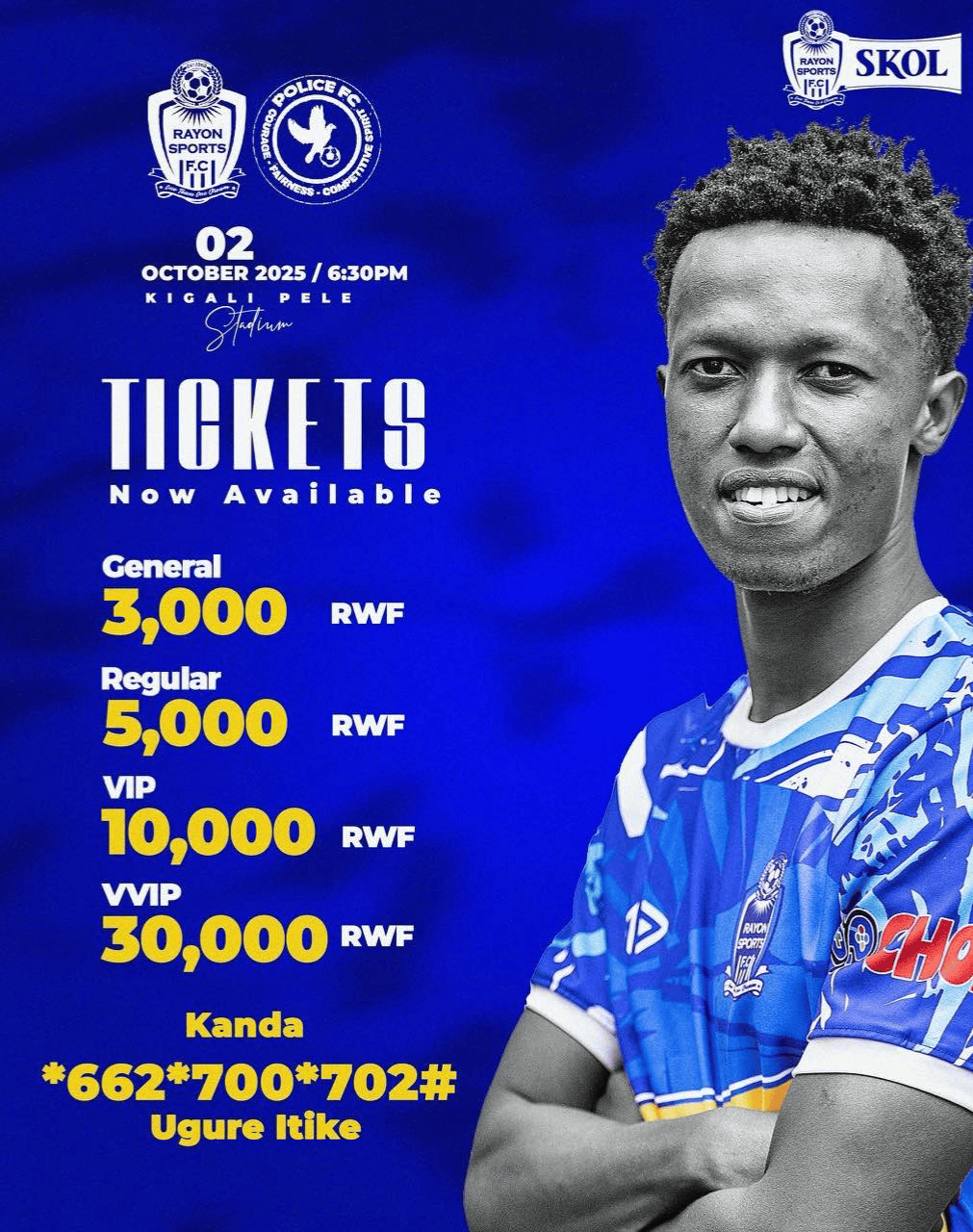 EventsBash-Rayon sports vs Police Fc