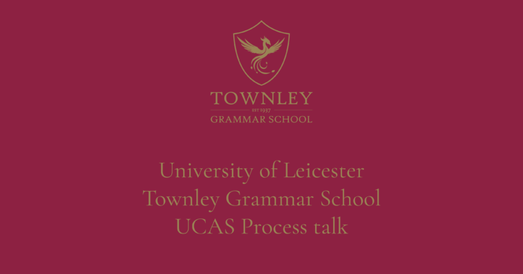 UCAS Process | Townley Grammar