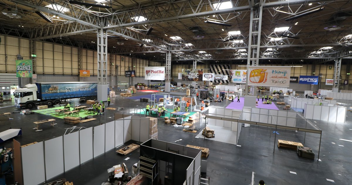 Exhibitor Setup Times - UK Games Expo